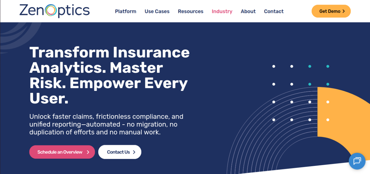 Insurance Analytics Platform - ZenOptics